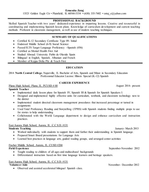 Josefina Pilato CV | PDF