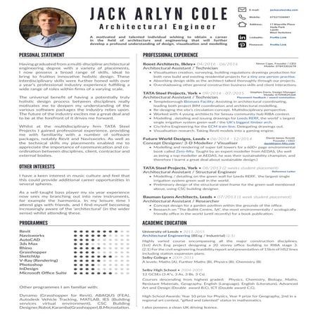 Jack Cole CV June 2016 | PDF