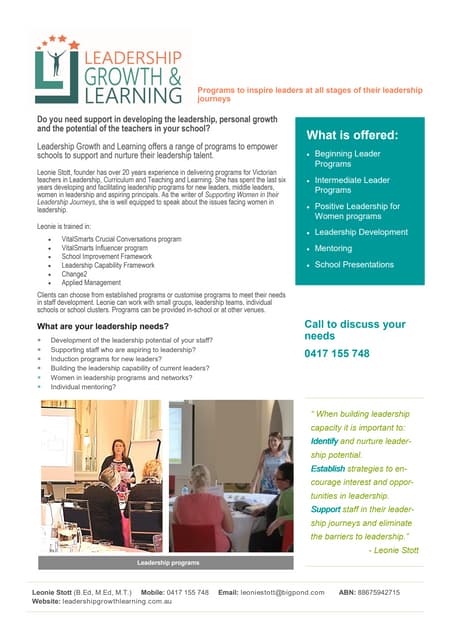 Mentoring Program Brochure - Final | PPT