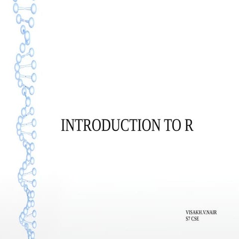 R intro | PPT