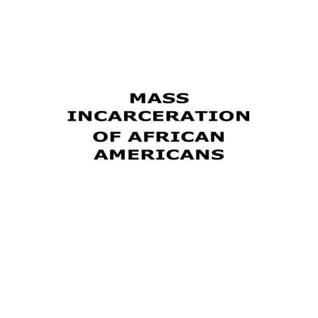 Mass Incarceration | DOCX