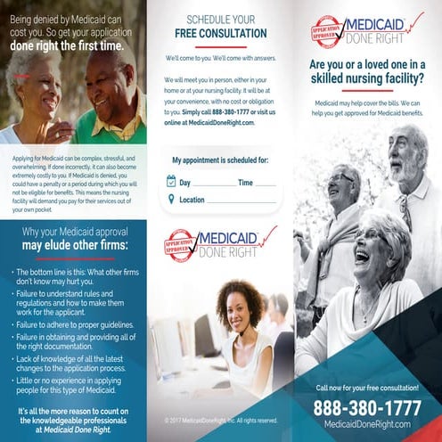 Medicaid Done Right Brochure | PDF