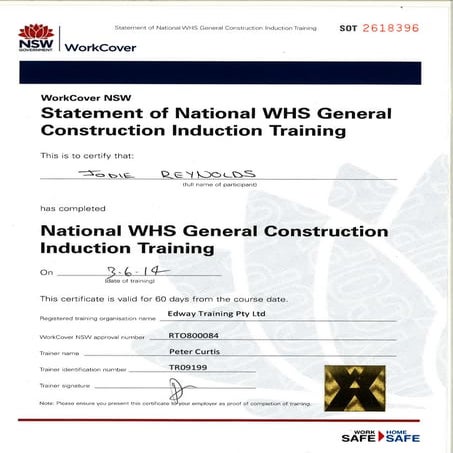 Induction card | PDF