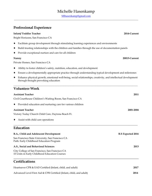 Resume Nathan Witkowski | PDF