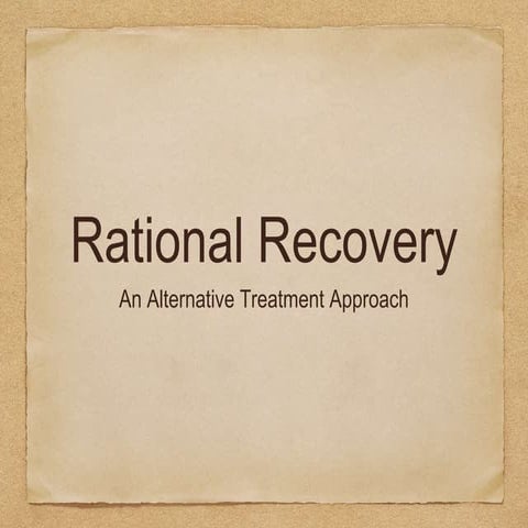 Rational Recovery by D.F. Barnwell, Presentation, PPT ver | PPTX