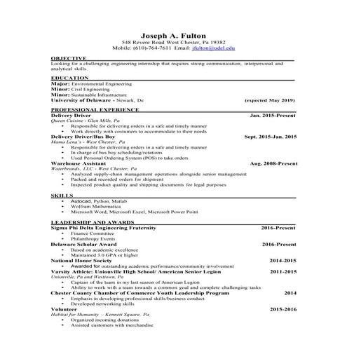 Cynthia J. Sweet Resume January 2017 | DOCX