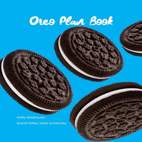 Oreo Plan Book final | PDF | Food & Drink