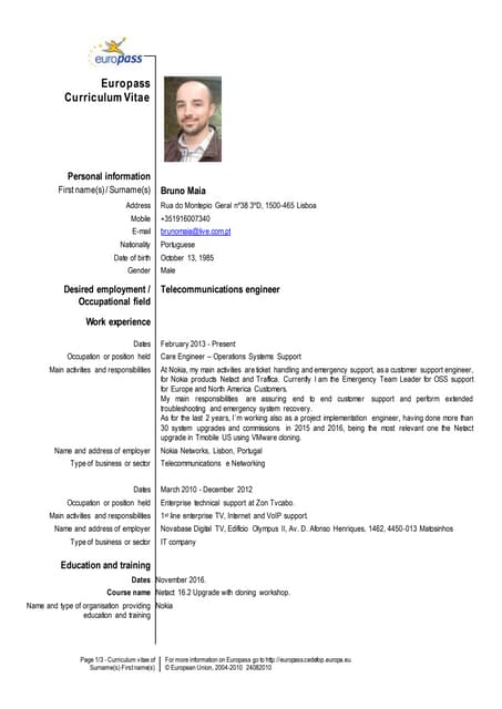 Europass-CV-HAlil Krasniqi eng_updated_short | PDF