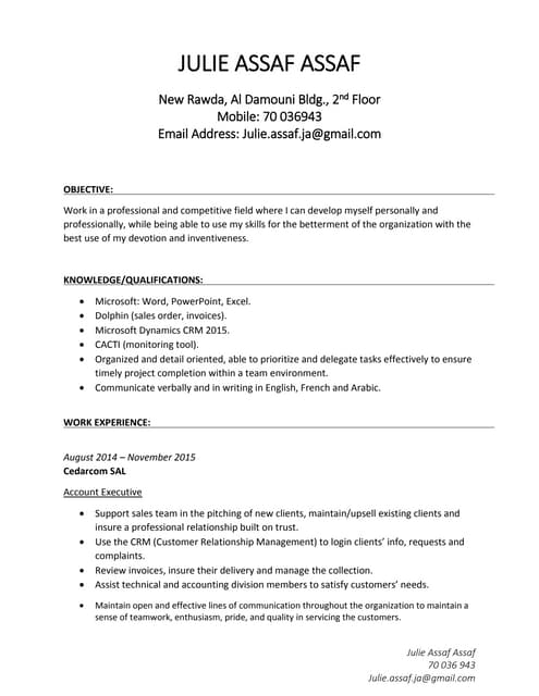 Brad Covert's Resume | PDF