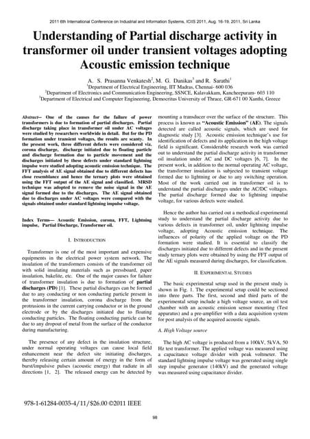 Acoustic Emission (AE) Testing | PPT | Chemistry | Science