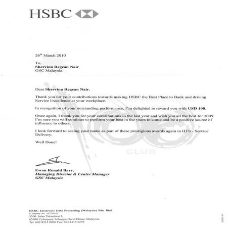 HSBC 100 CLUB | PDF
