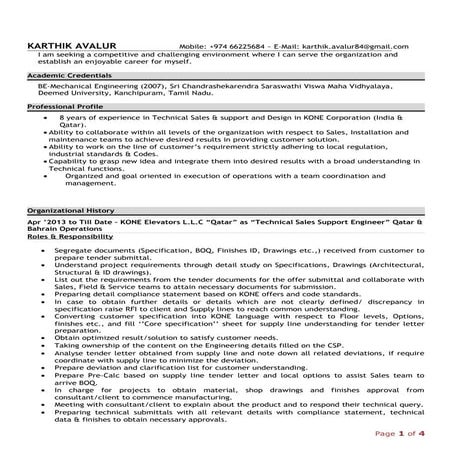 Karthik RESUME FOR TSS | DOC