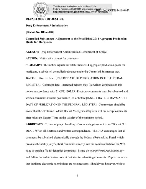 Code of Federal Regulations | PPTX | Substance Abuse | Diseases and ...