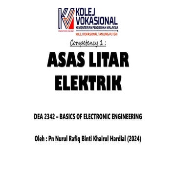 Dea 2342 K1 Hukum Ohm Dan Kirchoff Pdf