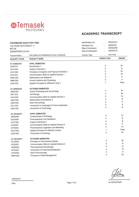 fresno state transcript | PDF