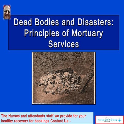 Mortuary service in hospital | PPTX