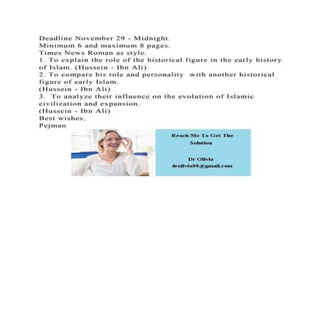 Deadline November 29 - Midnight.Minimum 6 and maximum 8 pages.Ti.docx