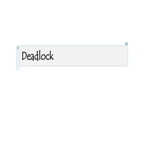 Deadlock | PPT
