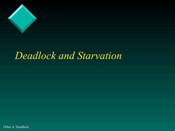 Deadlock Detection And Prevention Ppt 6073