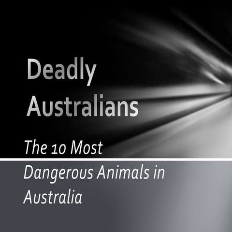 Deadly Australians | PPTX