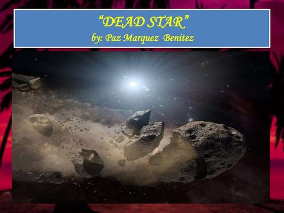Dead Stars by Paz Benitez | PPTX | Board Games and Puzzles | Games and ...