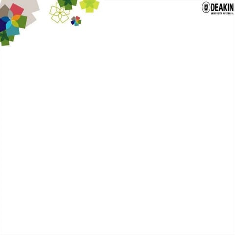 Deakin template | PPTX