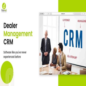 Streamlining Dealer Management with CRM Solutions | PDF