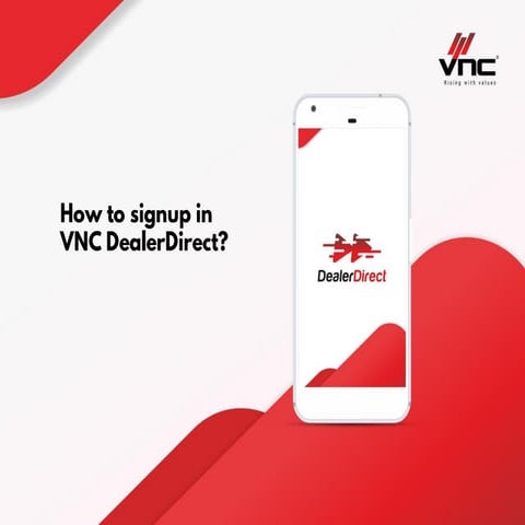 How to signup in VNC DealerDirect? | PDF | Technology & Computing