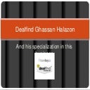 Dealfind ghassan halazon and his specialization in this business