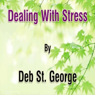 Dealing with Stress | PPTX