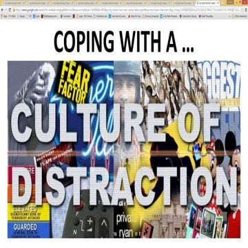 Coping with a Culture of Distraction | PPTX