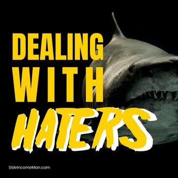 Dealing With Haters - How To Deal With Negative People | PDF