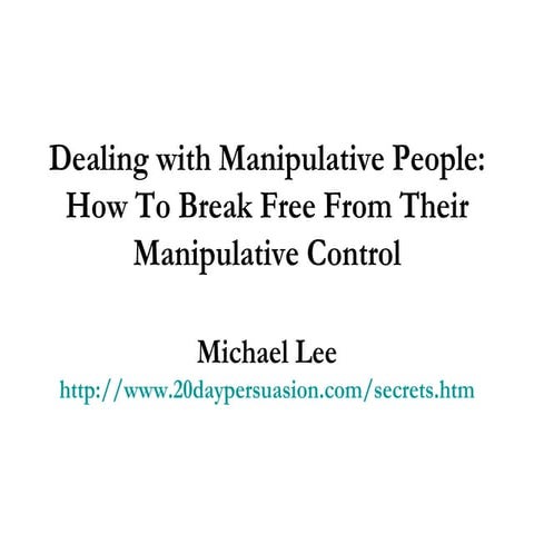 Manipulative Personality Quotes Charming Manipulator Personality