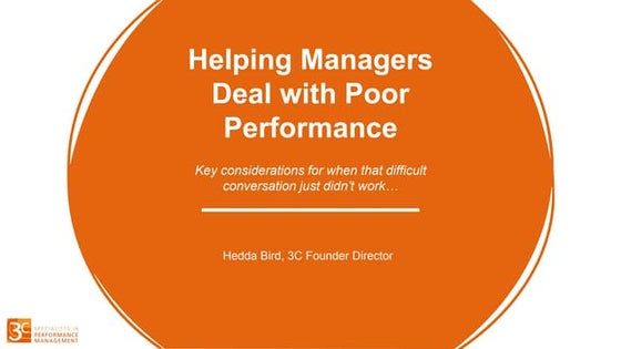 Continuous Performance Management | PPT