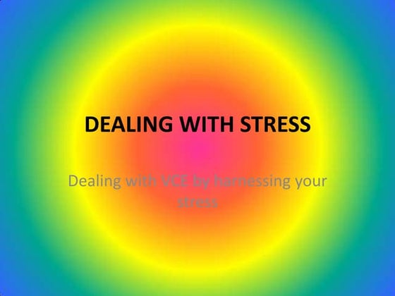 Dealing with Stress | PPTX