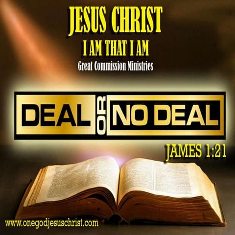 DEAL OR NO DEAL | PPTX | Christianity | Religion & Spirituality