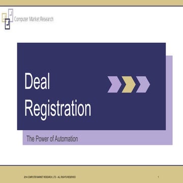 Deal Registration | PPTX
