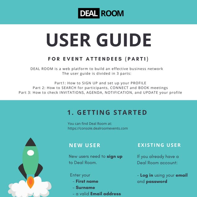 Deal Room User Guide | PDF