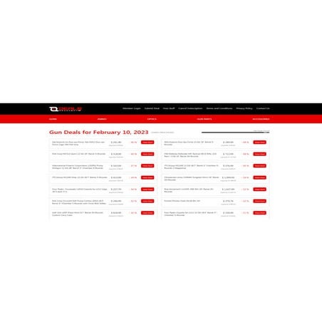 Gun deals newsletter - Deals Armament | PDF
