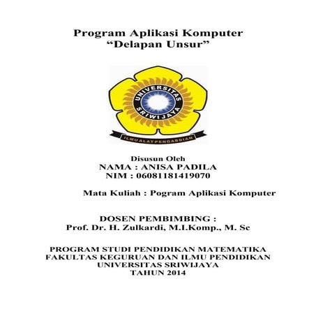 APLIKOM_UNSRI_3_ANISA PADILA | PDF