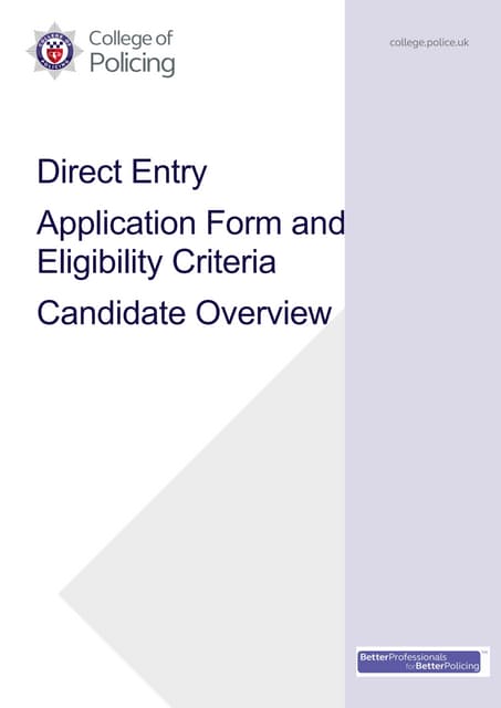 Cpd application form | PDF