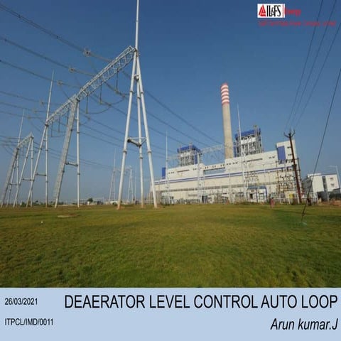 Dearator level control auto loop.pptx