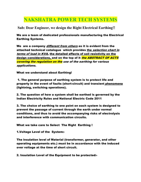Types of Earthing Systems.pptx