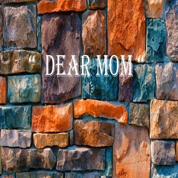Dear mom | PPTX