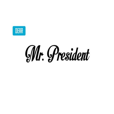 Dear Mr. President | PDF