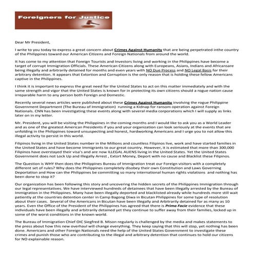 Dear mr president barack obama | PDF