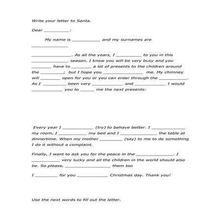 Dear Santa | DOC