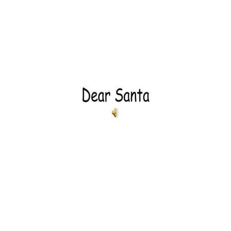 Dear Santa | PDF
