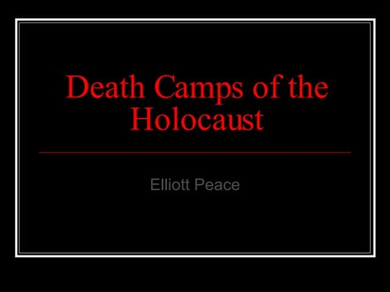 Facts about Auschwitz the Concentration Camp | PDF