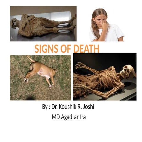 Rigor mortis ppt | PPTX